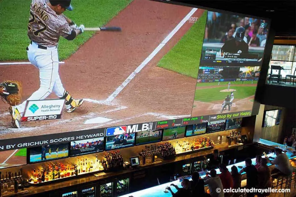 Watching the Games at (716) Food and Sport, Buffalo NY