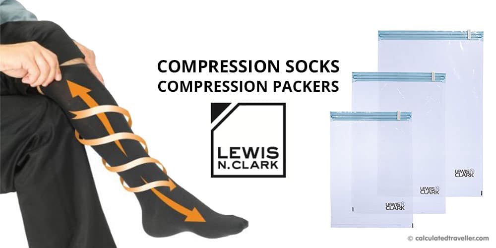 Lewis N Clark Compression Socks and Compression Packers