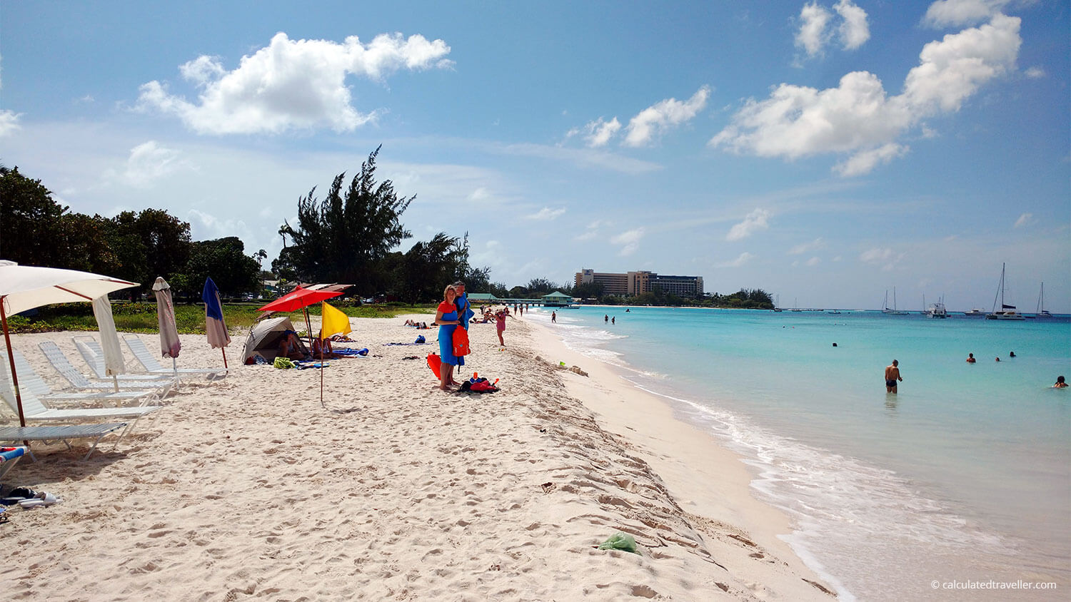 A Relaxing Day in the Sun at Carlisle Bay Beach Barbados
