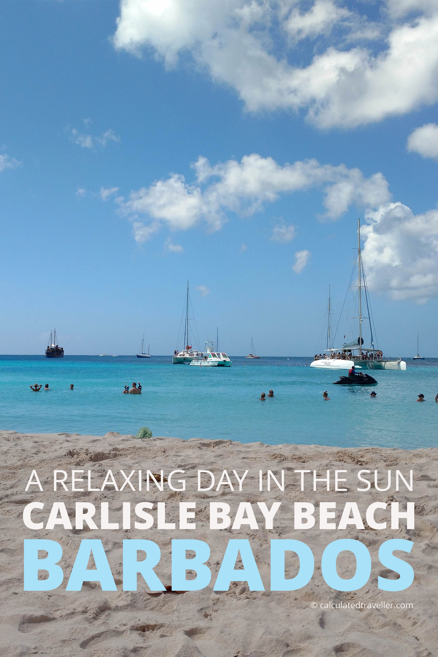 A Relaxing Day in the Sun at Carlisle Bay Beach Barbados