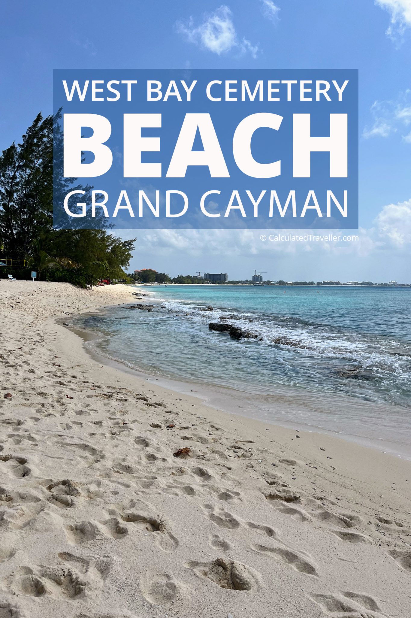 Chilling at West Bay Cemetery Beach Grand Cayman