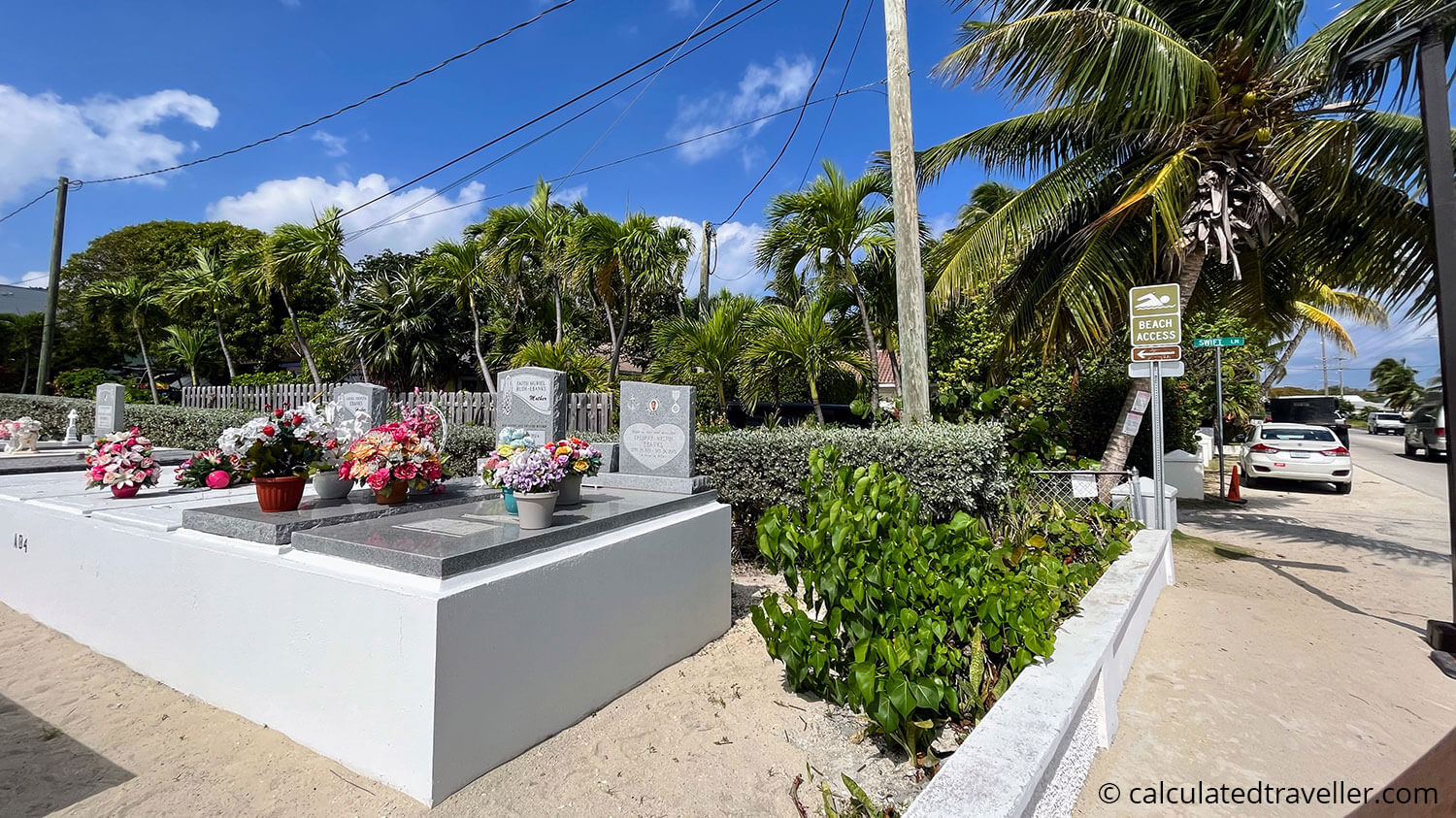 Chilling at West Bay Cemetery Beach Grand Cayman